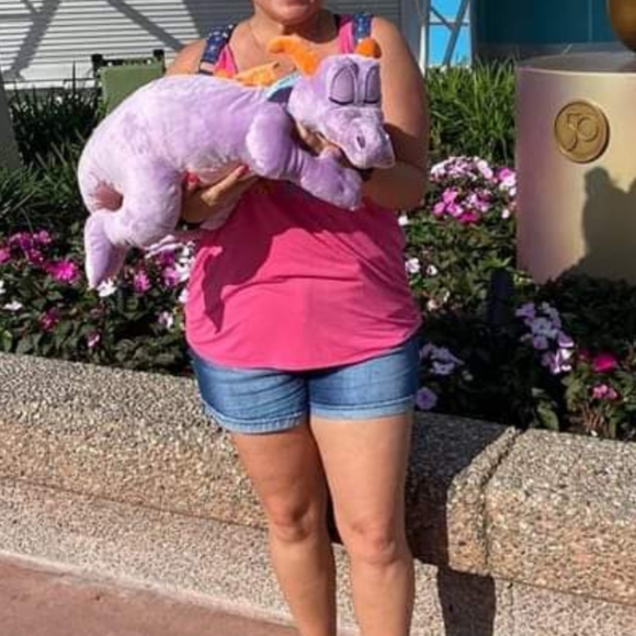 Disney | Other | Rare Disney Figment Epcot Dragon Dream Friends Plush ...